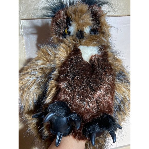 Folkmanis Puppets | Toys | Folkmanis Owl Realistic Hand Puppet Stuffed ...